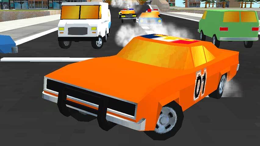 Blacktop: Police Chase - Poki